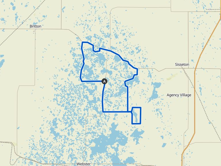 Bucle de Coteau des Prairie - Fort Sisseton State Park | Ruta en bici ...